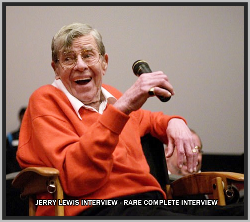 JERRY LEWIS INTERVIEW - RARE COMPLETE INTERVIEW - DVD