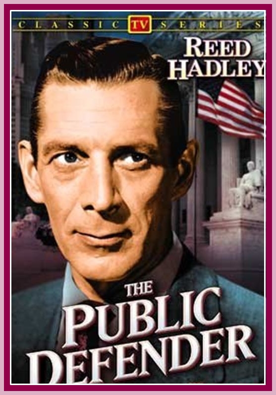 THE PUBLIC DEFENDER - 1954 - REED HADLEY - RARE DVD
