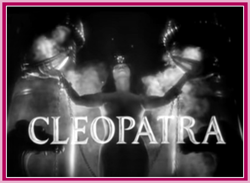 CLEOPATRA - 1934 - CLAUDETTE COLBERT - HENRY WILCOXON - RARE DVD