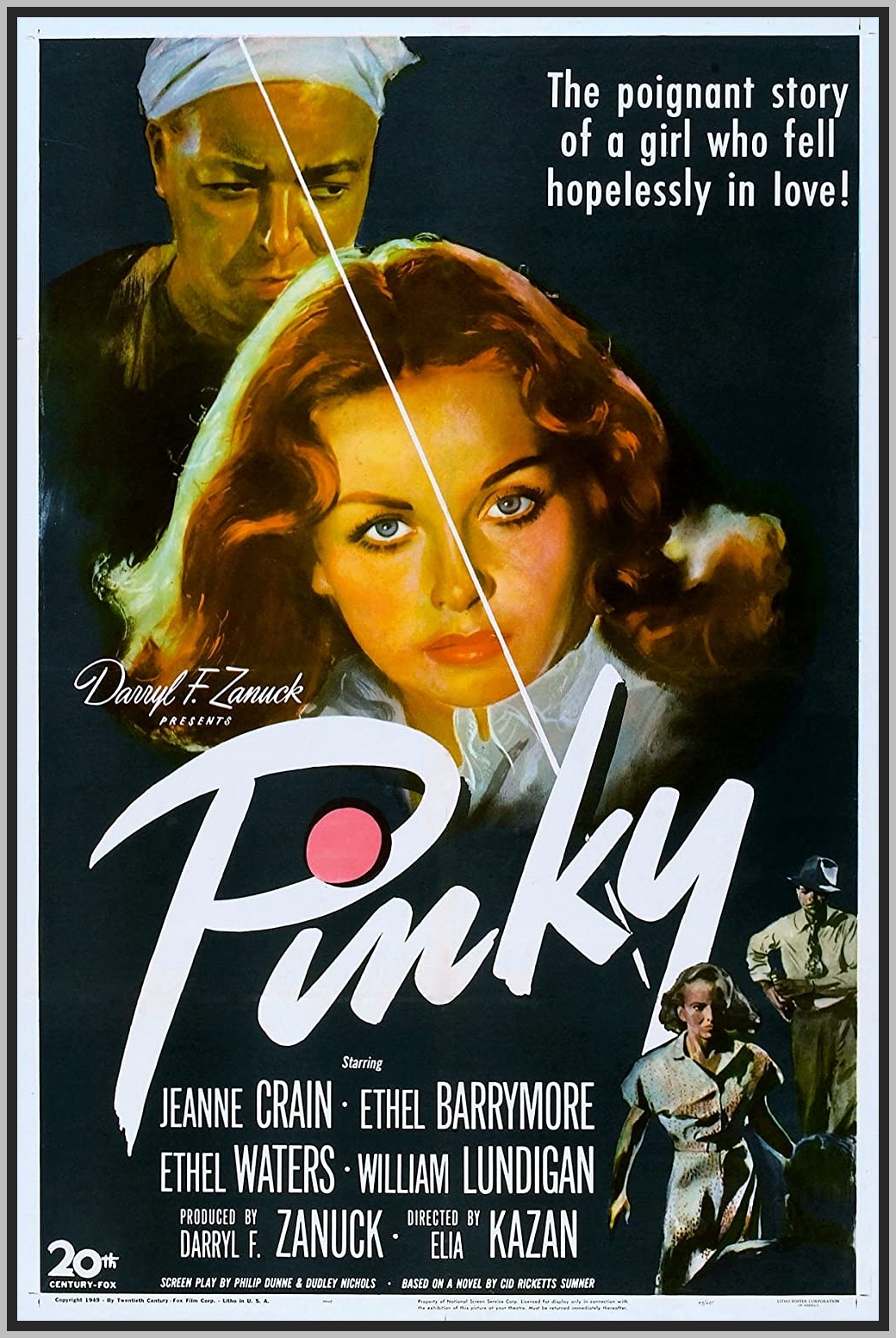 Pinky 1949 Jeanne Crain Rare Dvd