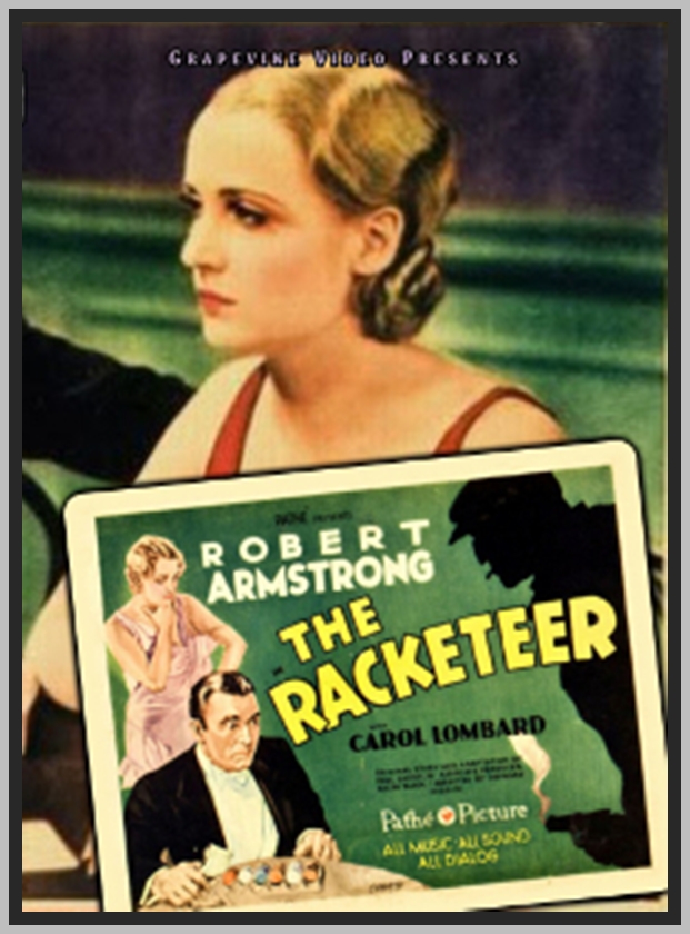 THE RACKETEER - 1929 - CAROLE LOMBARD - RARE DVD