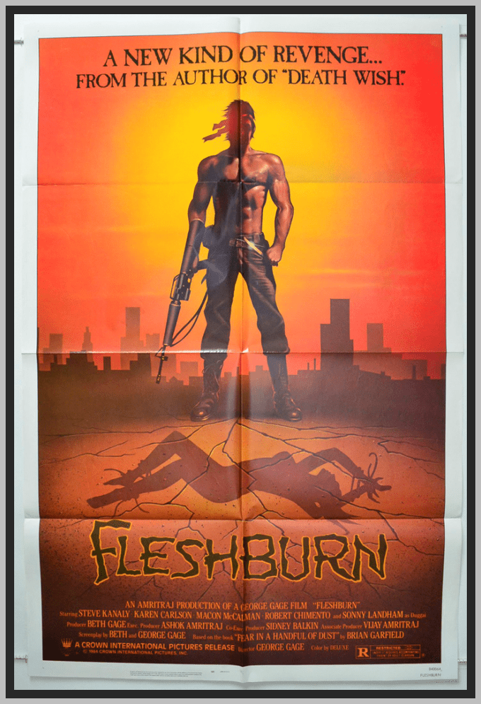 FLESHBURN - 1984 - STEVE KANALY - DVD