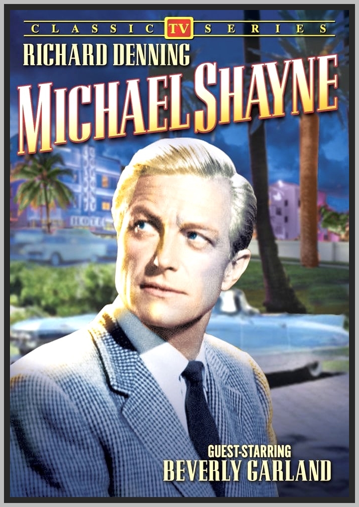 MICHAEL SHAYNE DETECTIVE - TV SERIES - RICHARD DENNING - 11 DVDS