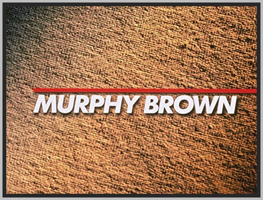 MURPHY BROWN - TV SERIES - CANDICE BERGEN