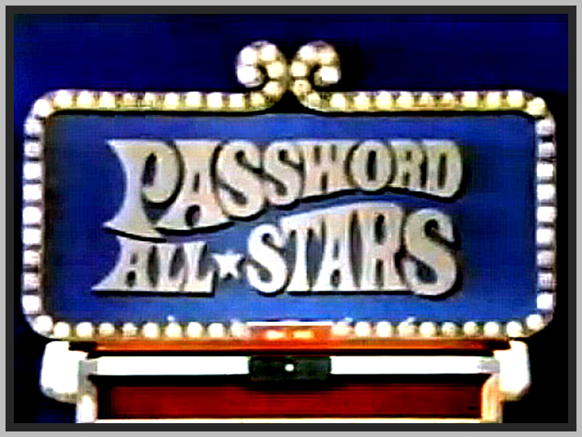 PASSWORD - TV SERIES - ALLEN LUDDEN