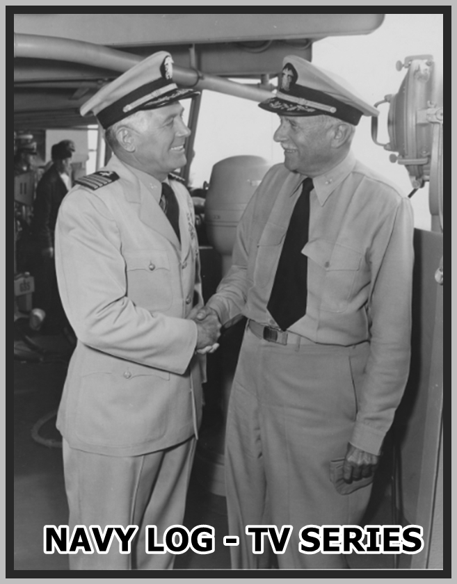 NAVY LOG - TV SERIES - 5 DVDS - ROBERT CARSON