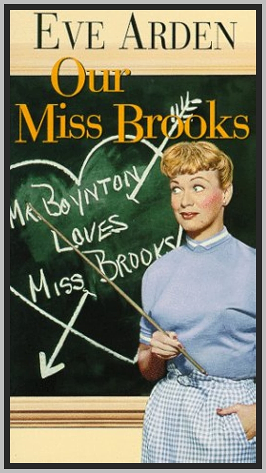 OUR MISS BROOKS - TV SERIES - 32 DVDS - EVE ARDEN