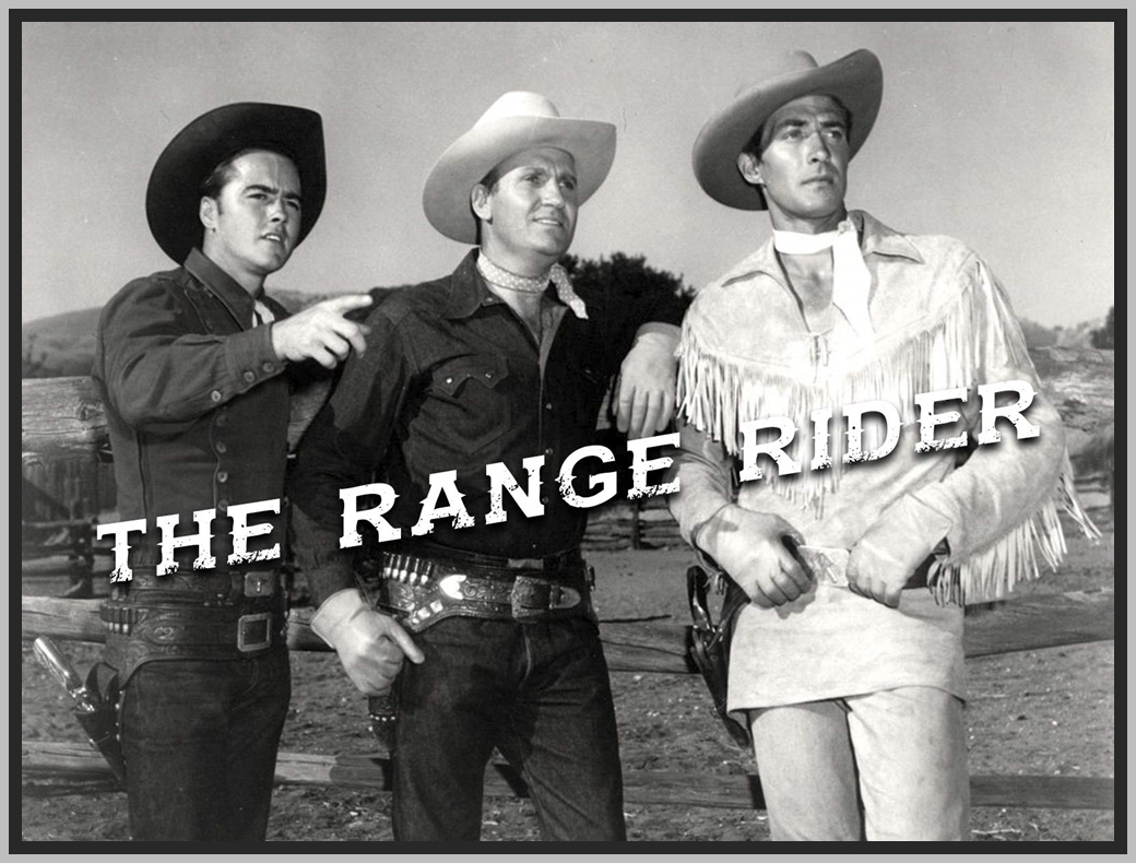 RANGE RIDER - TV EPISODE - 1951 - 1953 - DICKIE JONES - RARE DVD