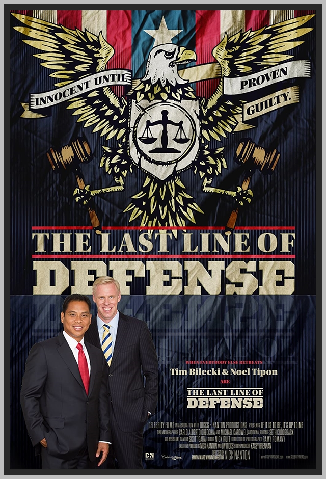 THE LAST LINE OF DEFENSE - 2015 - NOEL TIPON - DVD