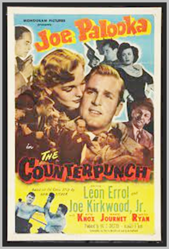 JOE PALOOKA IN THE COUNTERPUNCH - 1949 - LEON ERROL - RARE DVD