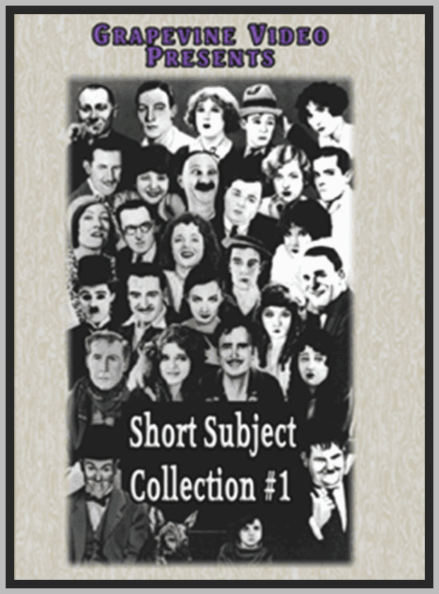 SHORT SUBJECT COLLECTION #1 (1922-1934) - SILENT - RARE DVD