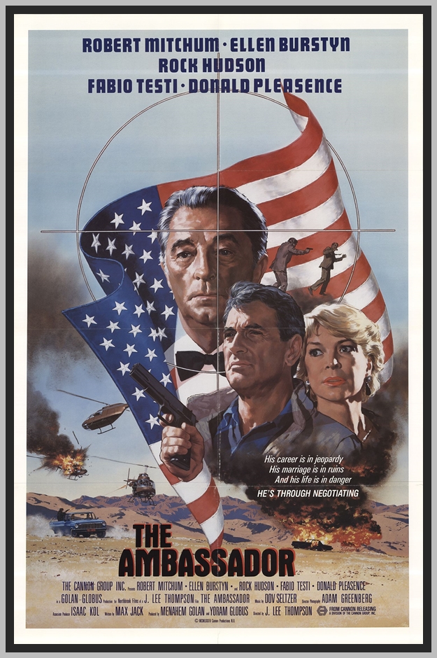 THE AMBASSADOR - 1985 - ROBERT MITCHUM - DVD