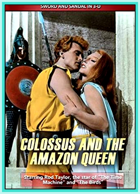 COLOSSUS AND THE AMAZON QUEEN - 1960 - WITH DORIAN GRAY - RARE DVD