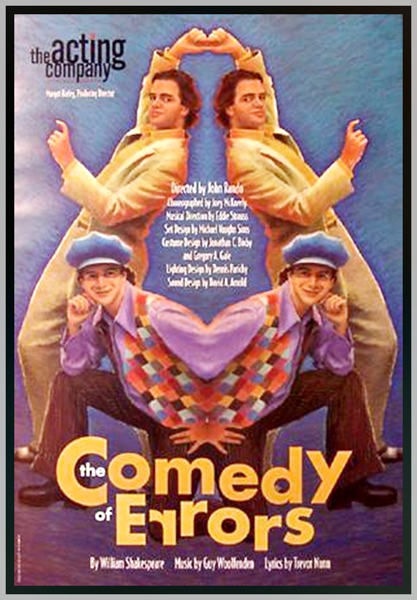 THE COMEDY OF ERRORS - 1978 - ROGER REES - RARE DVD