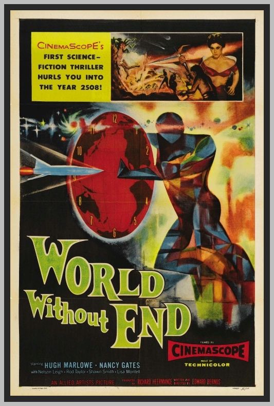 ORLD WITHOUT END - ROD TAYLOR - 1956 - RARE DVD