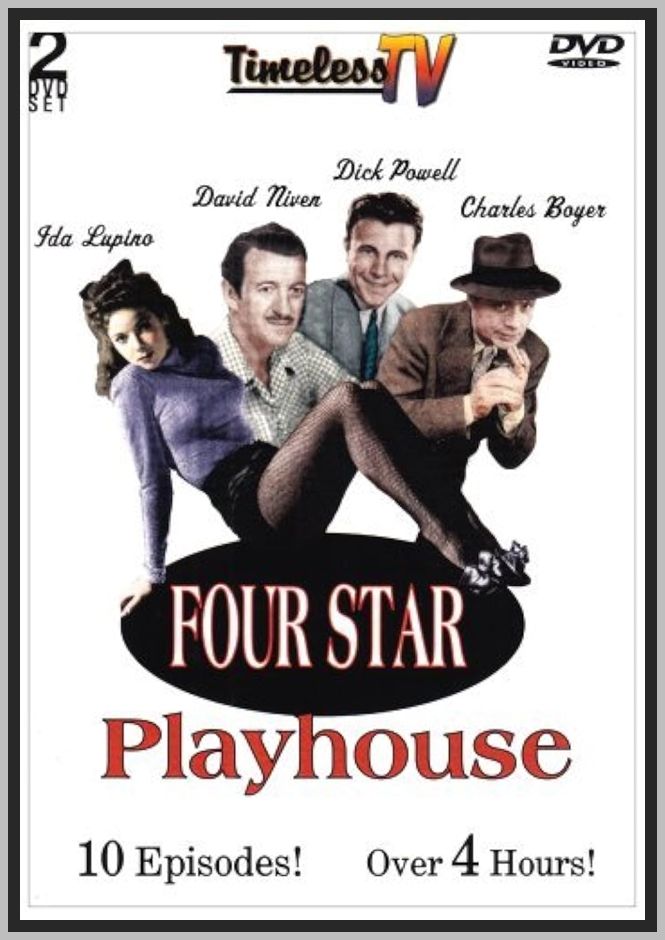 FOUR STAR PLAYHOUSE - 1952 - TV SERIES - EPISODE - DAVID NIVEN - RARE DVD