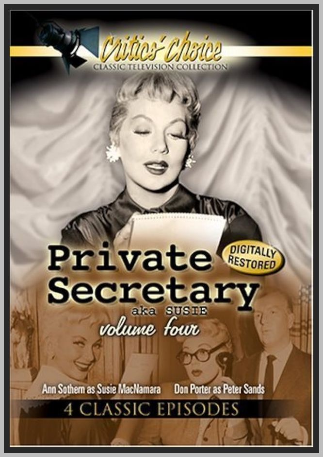 PRIVATE SECRETARY - 1953 - TV SERIES - EPISODE - DON PORTER - RARE DVD