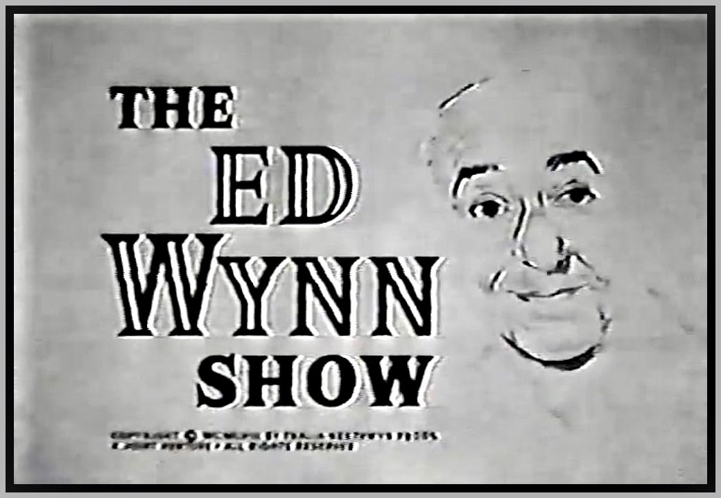 THE ED WYNN SHOW - 1958 - TV SERIES - EPISODE - ED WYNN - RARE DVD