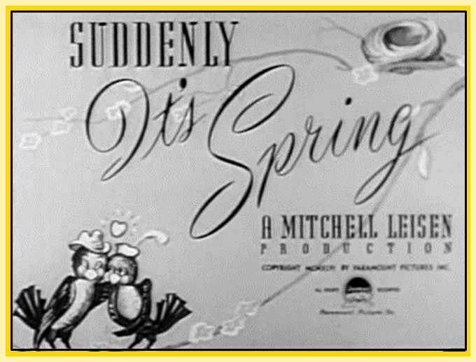 SUDDENLY IT'S SPRING - (1947) - DVD - WITH FRED MACMURRAY, PAULETTE GODDARD