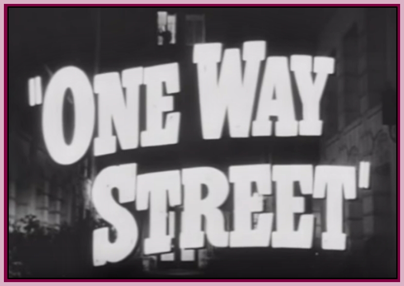 ONE WAY STREET - 1950 - JAMES MASON - DAN DURYEA - NOIR -RARE DVD