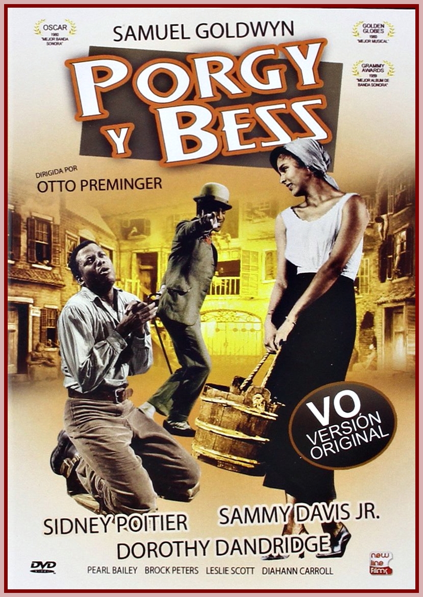 PORGY AND BESS - 1959 - SIDNEY POITIER, DOROTHY DANDRIDGE - RARE DVD - FILM