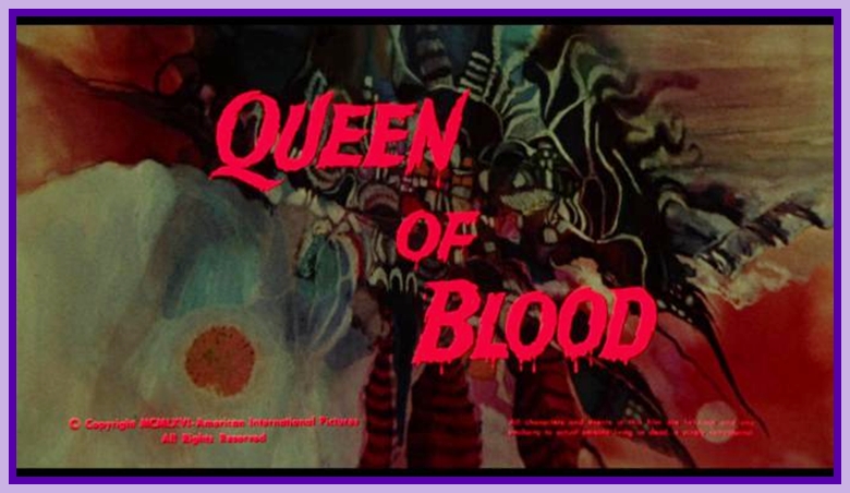 QUEEN OF BLOOD - 1966 - JOHN SAXON - JUDI MEREDITH - BASIL RATHBONE ...