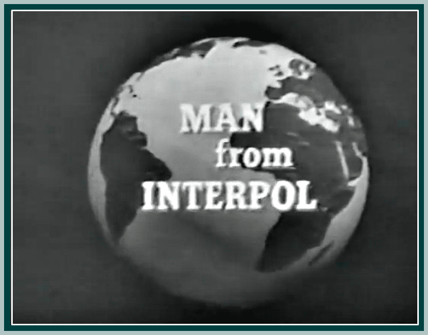 RARE DVD COLLECTION: MAN FROM INTERPOL - (1959) - 7 DVDS!