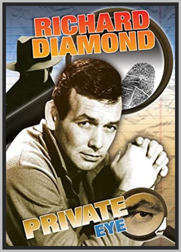 RICHARD DIAMOND PRIVATE DETECTIVE TV SERIES 13 DVDS DAVID JANSSEN RICHARD DIAMOND PRIVATE DETECTIVE TV SERIES 13 DVDS DAVID JANSSEN