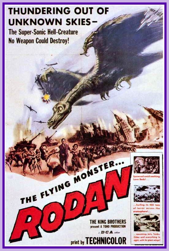 RODAN - 1956 - RARE DVD