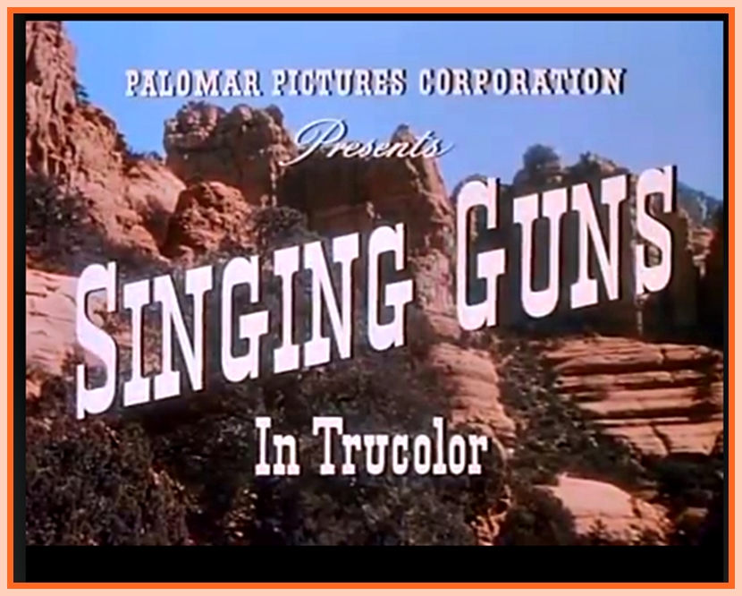 SINGING GUNS - 1950 - VAUGHN MONROE - COLOR WESTERN - RARE DVD