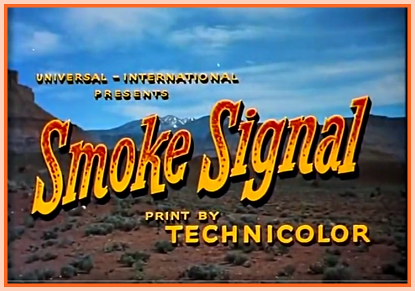 SMOKE SIGNAL - 1955 - DANA ANDREWS - PIPER LAURIE - RARE DVD