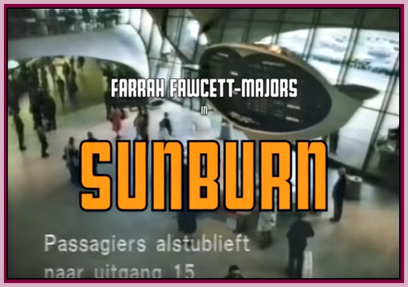 SUNBURN DVD 1979 - FARRAH FAWCETT - JOAN COLLINS - RARE DVD