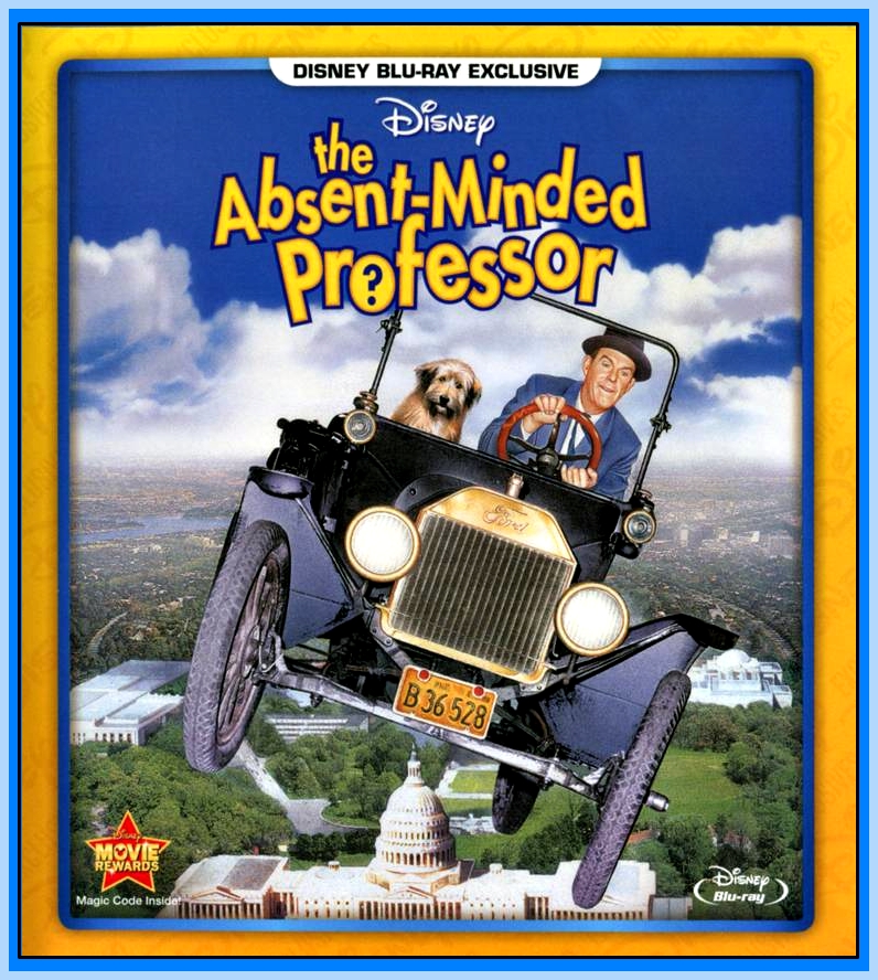 THE ABSENT MINDED PROFESSOR - 1961 - WITH FRED MCMURRAY - RARE DVD ...