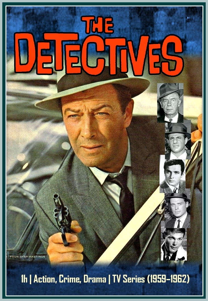 THE DETECTIVES - ROBERT TAYLOR - TV SERIES - 26 DVDS