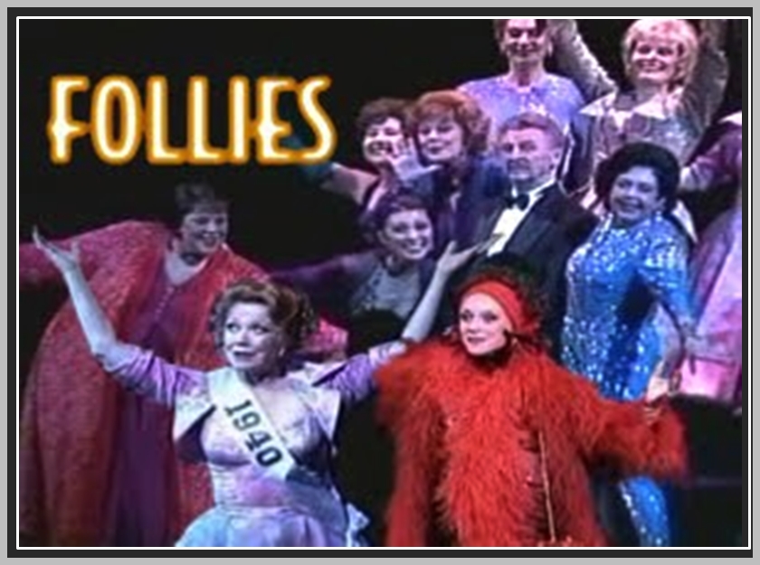 THE FOLLIES - PAPERMIL PLAYHOUSE - 1998 - RARE DVD