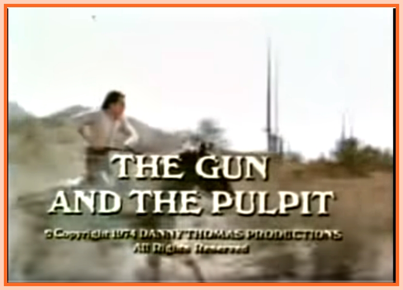 THE GUN AND THE PULPIT - 1974 - WITH MARJOE GORTNER - RARE DVD