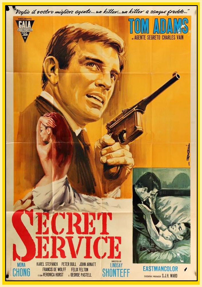 THE SECOND BEST SECRET AGENT - 1965 - DVD - WITH TOM ADAMS