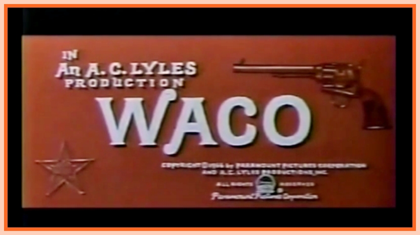 WACO - 1966 - HOWARD KEEL - JANE RUSSELL - RARE DVD