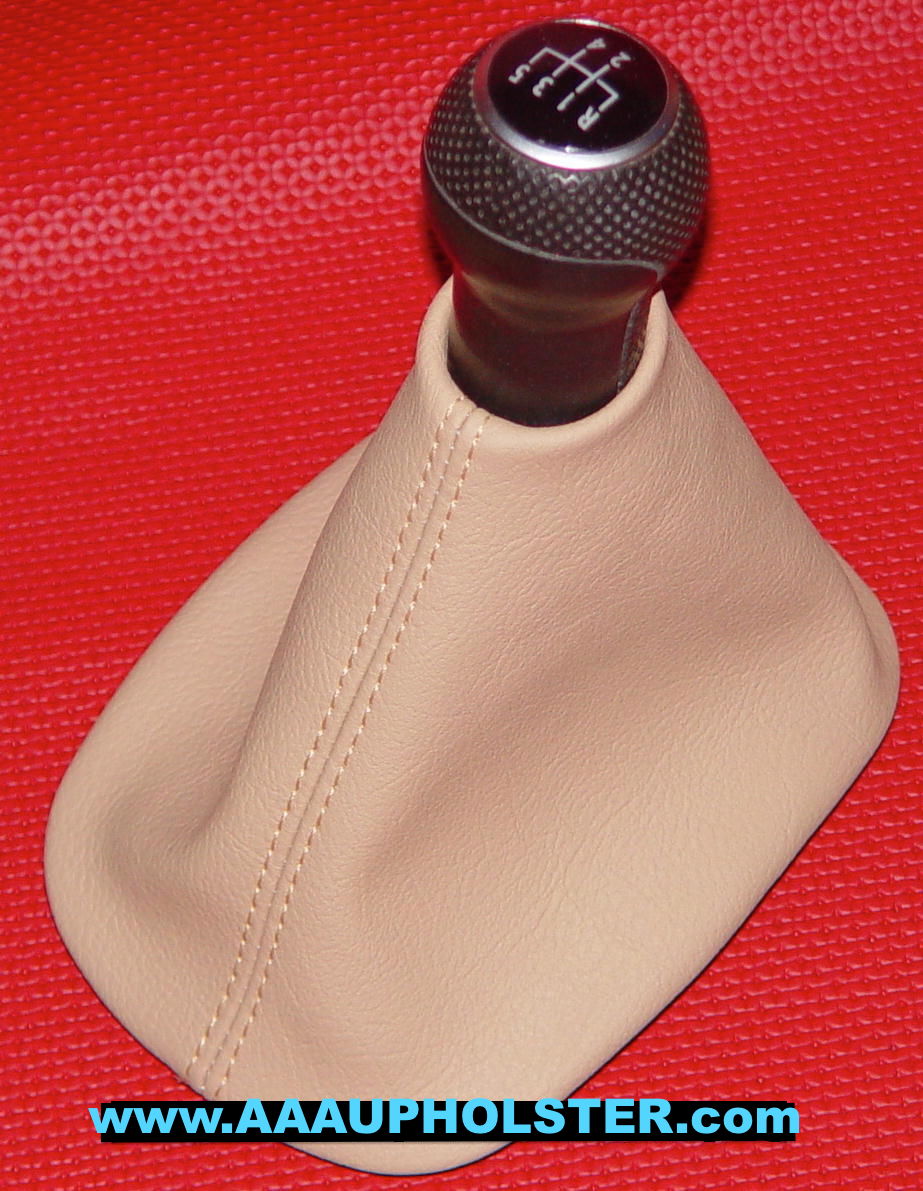 FITS 1998-06 VW PASSAT B5 B5FL New BEIGE SHIFT BOOT MANUAL STICK SHIFTER
