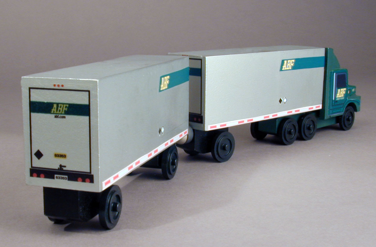 Whittle Shortline: ABF Truck with 2 Pups - RETIRED! - SOLD OUT!
