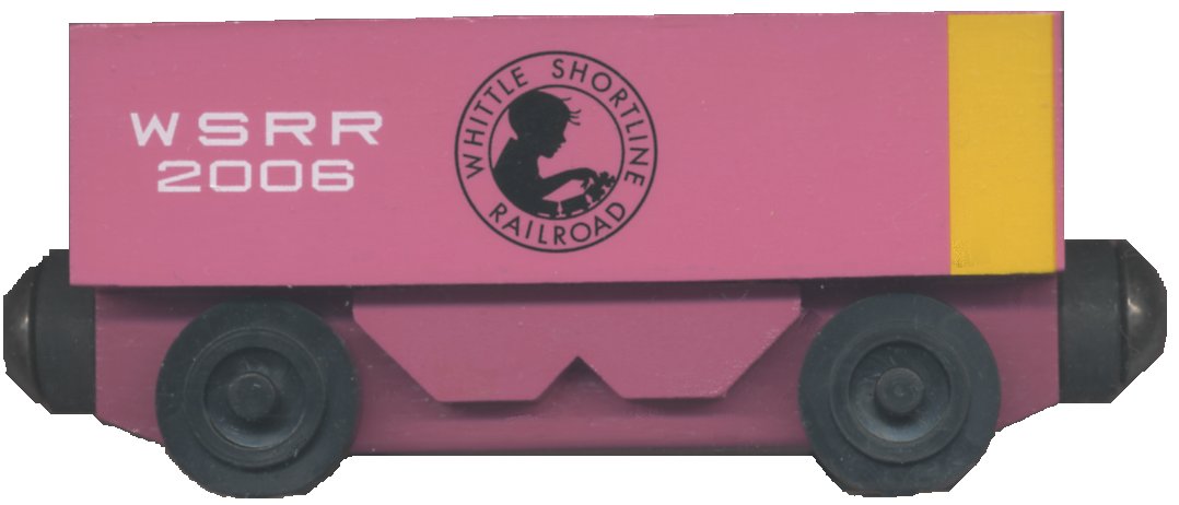 Whittle Shortline Railway (WSRR) Pink Hopper -SOLD OUT!