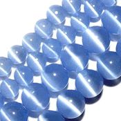 4mm Fiber Optic Cats Eye Beads - Beading Supplies