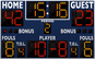 Wall Mounted & Portable Basketball Scoreboards | TopHoops
