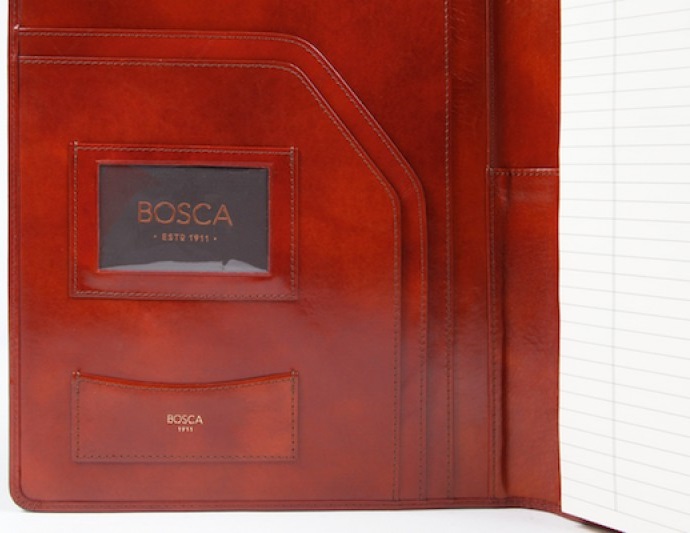 Bosca Old Leather Deluxe Leather Portfolio