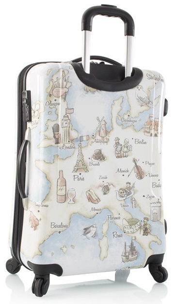 Heys Illustrated Map 3-Piece Luggage Set - Heys