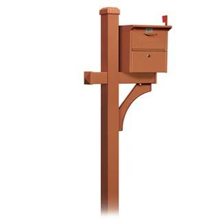 Designer Roadside Deluxe Mailbox Post - Free Shipping