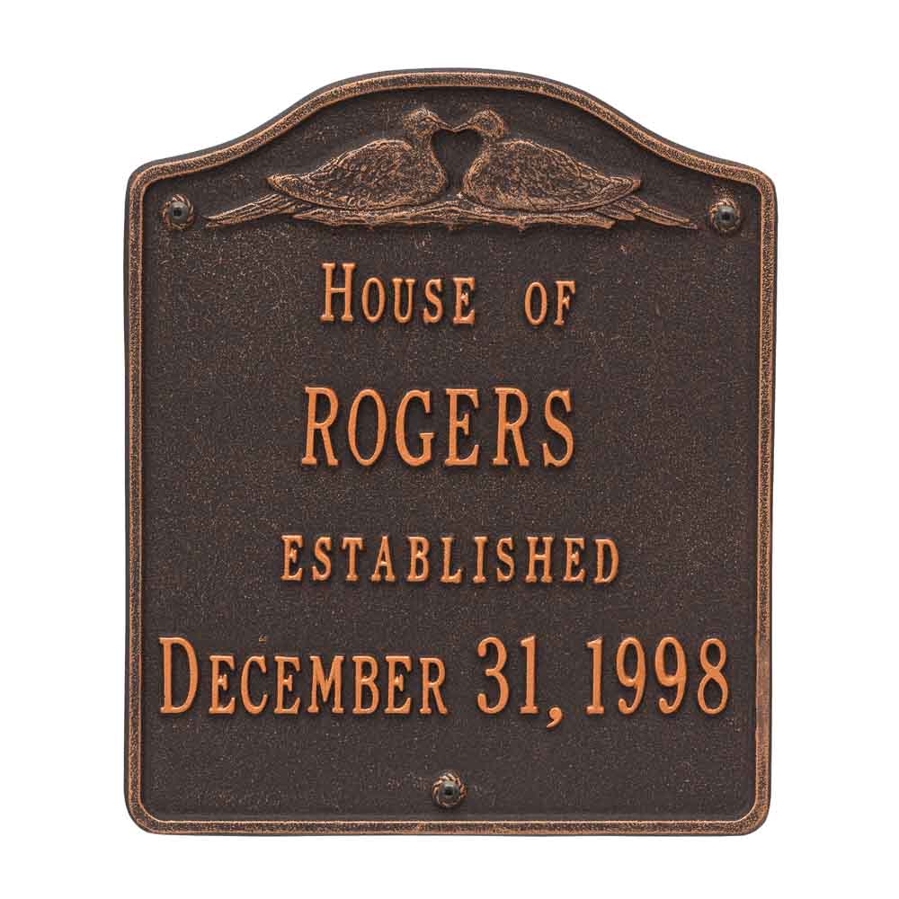 Dove Wedding Plaque by Whitehall - Free Shipping