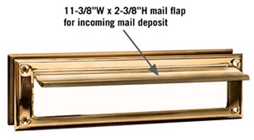 Standard Mail Slot - Magazine Size