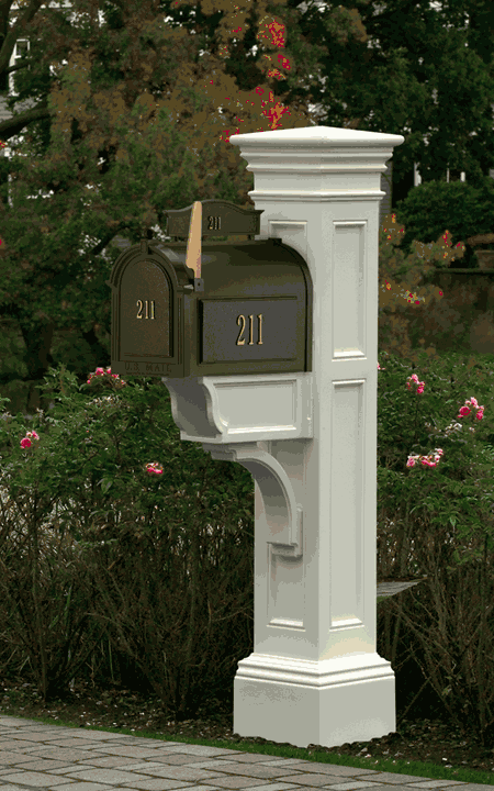 Mayne Liberty Mailbox Post - Free Shipping