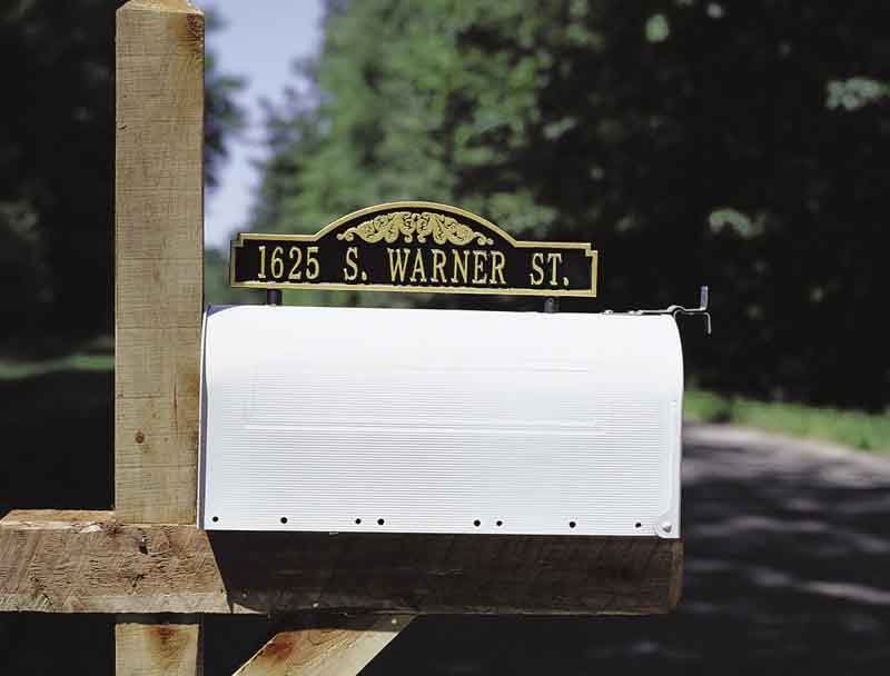 Scroll Marker Mailbox Topper by Whitehall